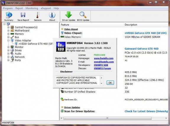 REALiX | HWiNFO32 y HWiNFO64 se actualizan a la versión 3.82 ...