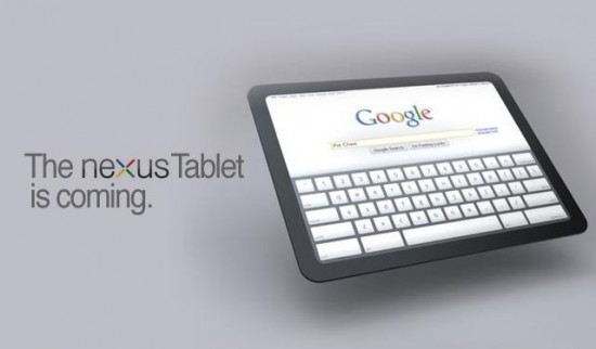 Muy pronto llegara la Nexus Tablet de Google – Tecnologiabit